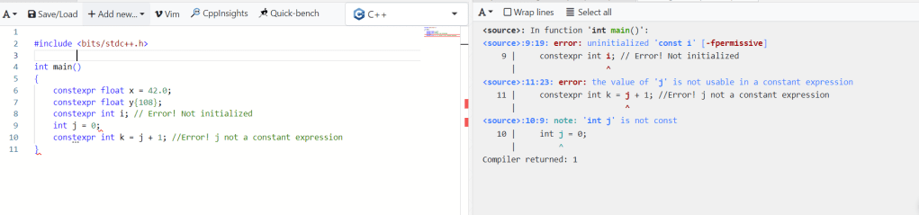 Cpp Tips #3 | Constant expression (constexpr): Xác định giá trị của hàm ngay tại compile-time ...